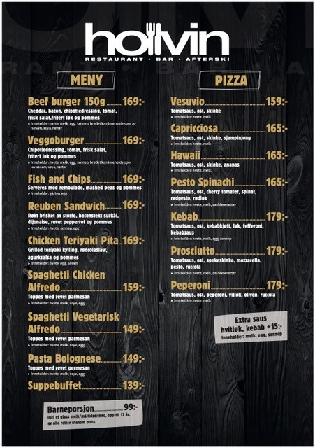 Hemsedal | Hollvin Restaurant & Bar